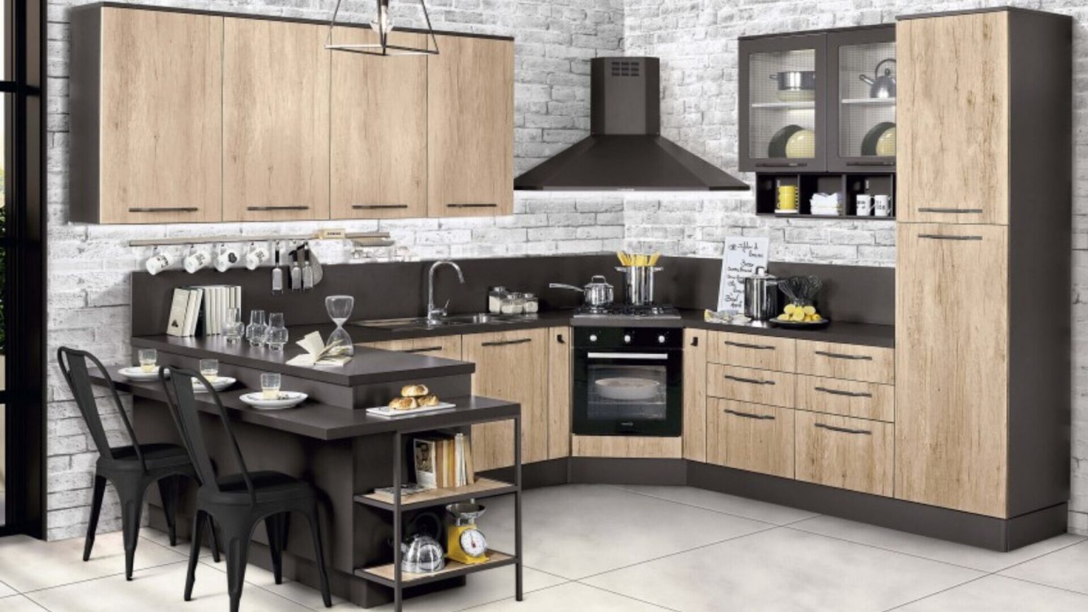 Cucina industrial chic: 5 modelli | Blog Mondo Convenienza